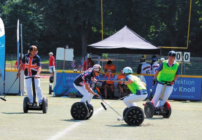 City man jets off to Spain at GB aim for European Segway Polo ...