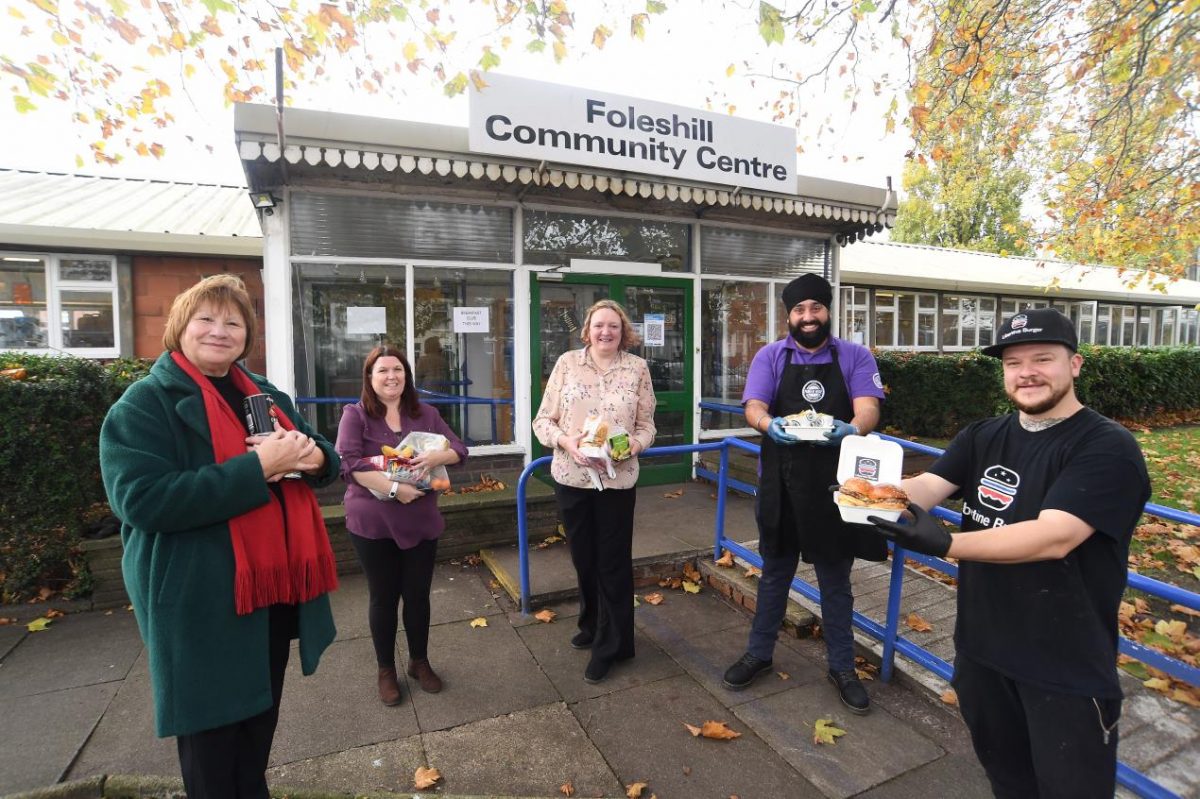Coventry Dining Club at Foleshill Community Centre tucks into the ...