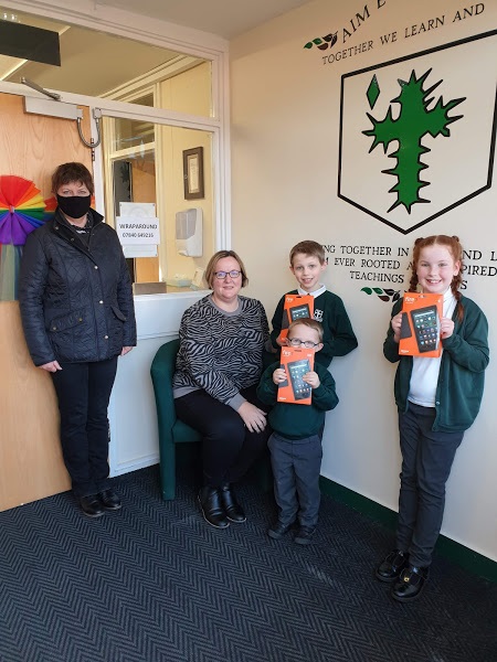 Coventry Company Donates Tablets To Help Leigh C Of E Academy Pupils