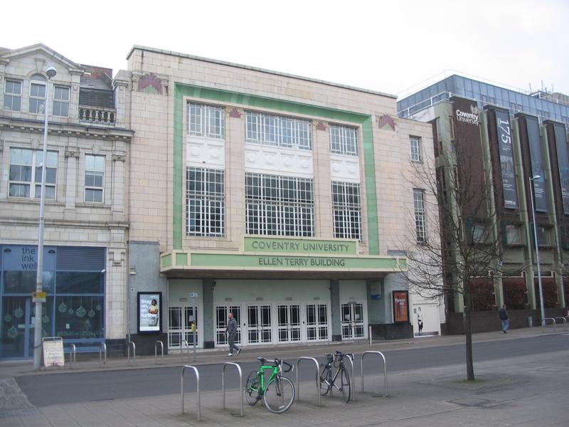 Coventry University to upgrade theatre in art deco Ellen Terry Building ...
