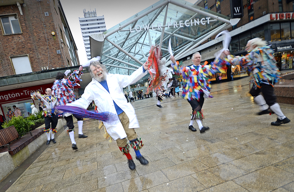 PICTURE SPECIAL - Traditional Coventry Morris Men's return to the city ...