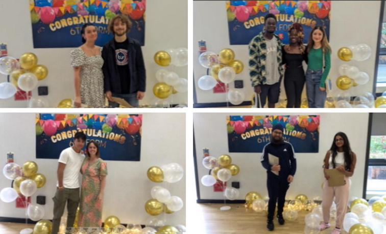 Celebration time at Coventry's Caludon Castle Sixth-Form as students ...