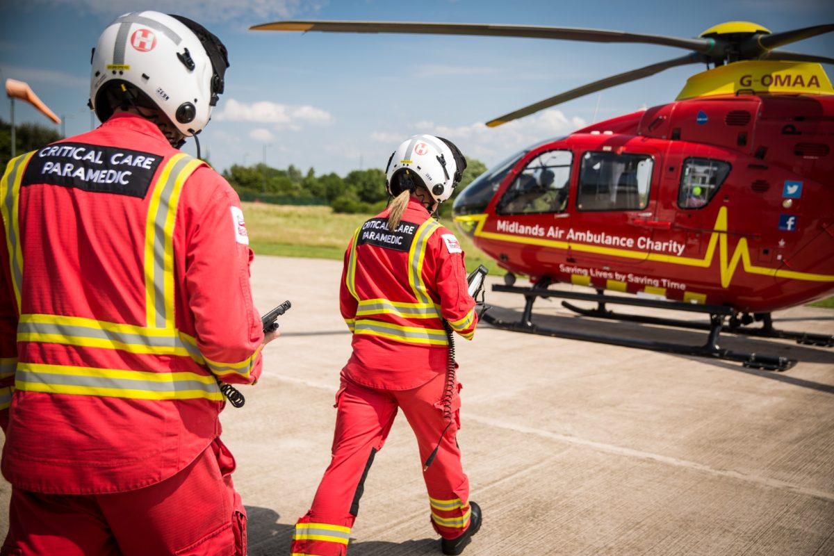 Midlands Air Ambulance Charity hits major milestone completing more ...